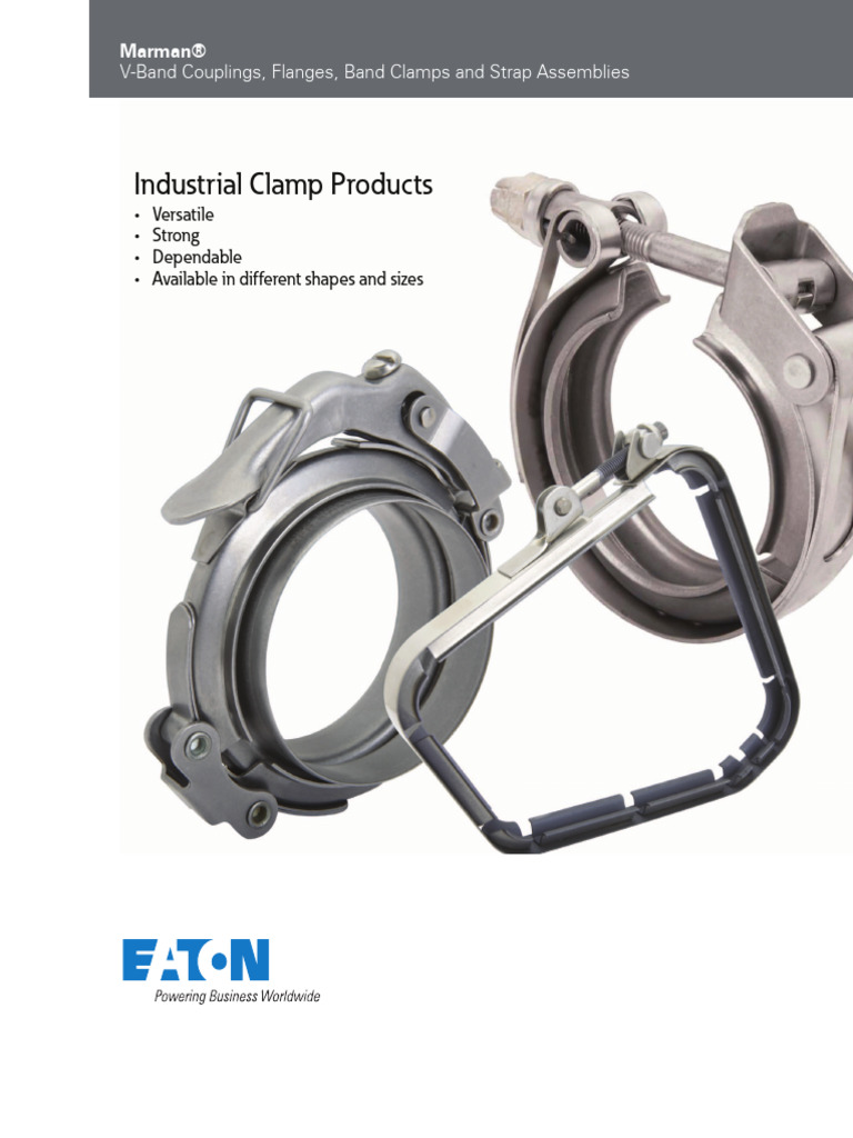 Clamps Eaton | PDF | Steel | Nut (Hardware)