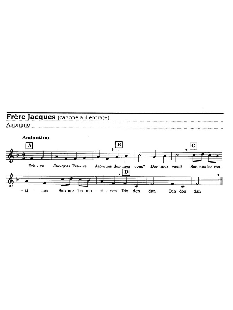 Frere Jacques Pdf Pdf