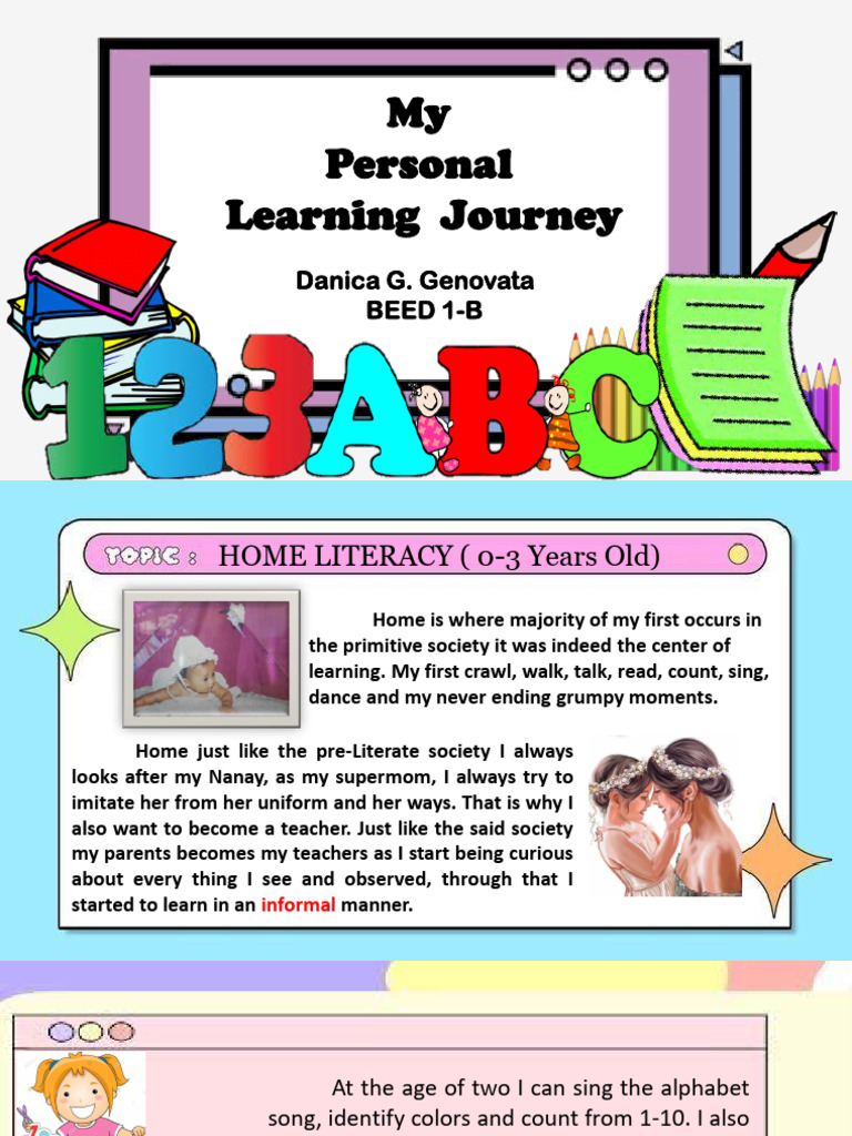My Personal Learning Journey in Education | PDF | Teachers