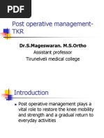 Knee TKR Protocol BWH | PDF | Analgesic | Anatomical Terms Of Motion