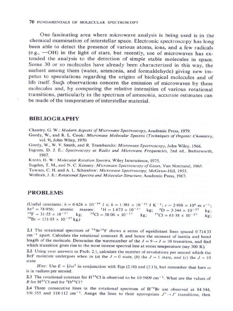 Banwell The Fundamental of Molecular Spectroscopy 3-80-81 | PDF