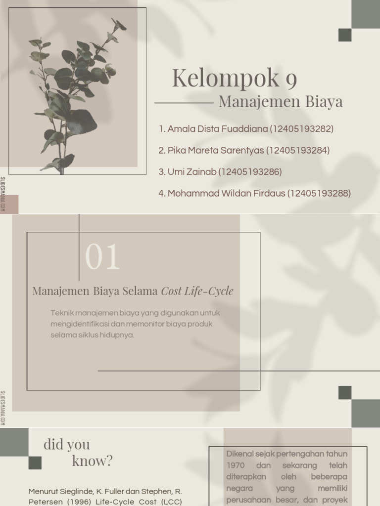 Ppt. Kelompok 9-Manbi | PDF