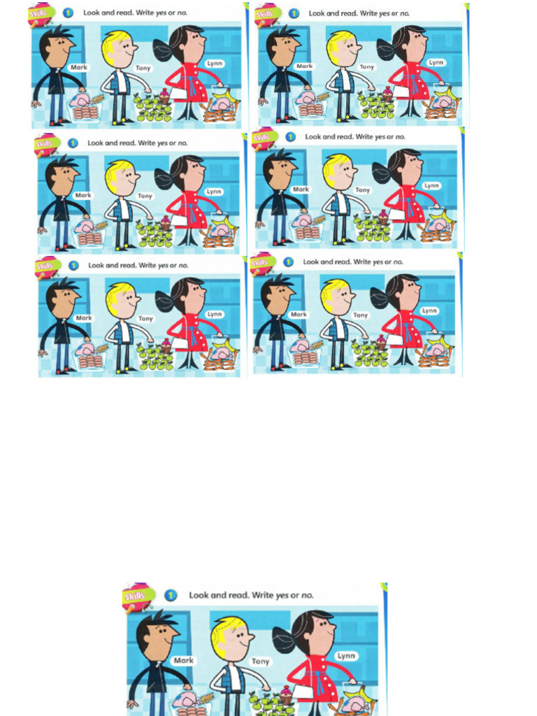 Lunchtime Year 1 | PDF