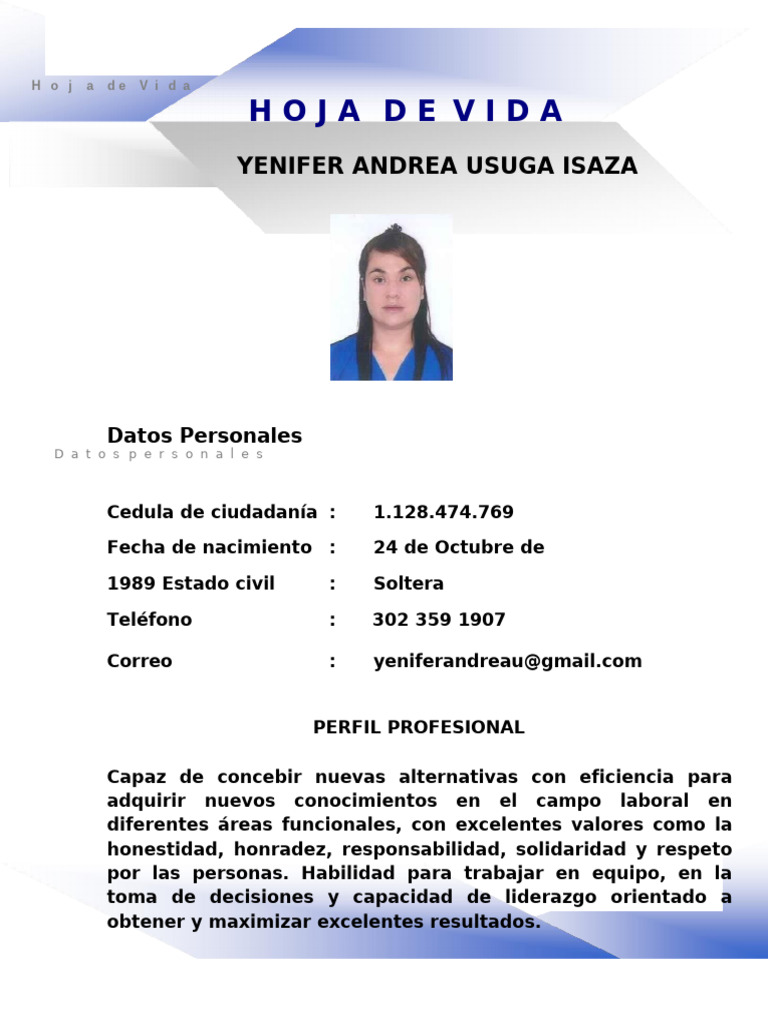 Yenifer Andrea Usuga Isaza | PDF