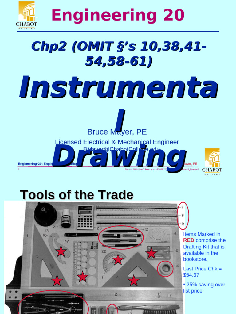 Engineering Graphics: Instrumental Drawing | PDF | Triangle