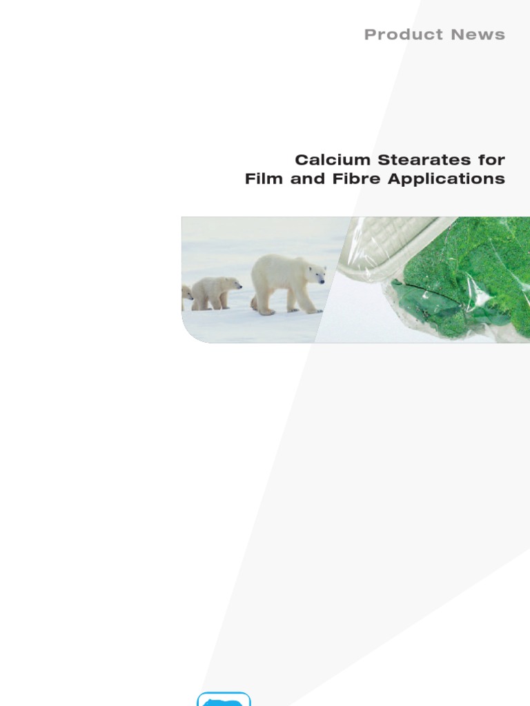 Calcium Stearates | PDF | Extrusion | Polyolefin