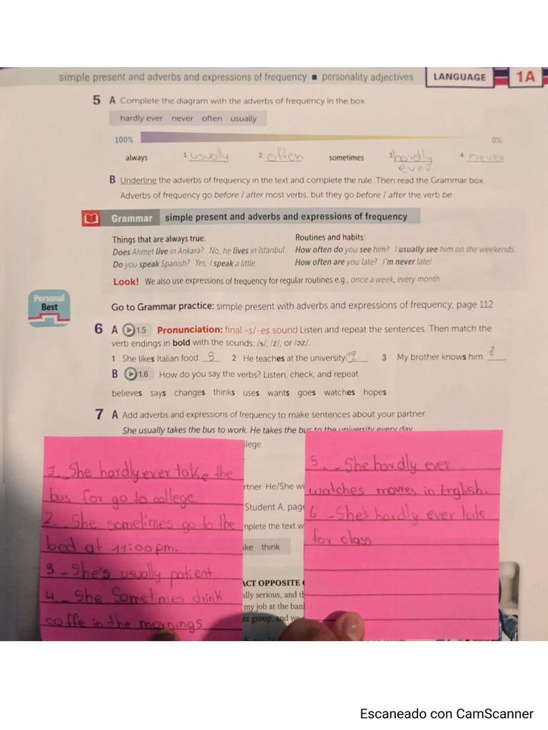 Emily Hidalgo English Book Activities | PDF