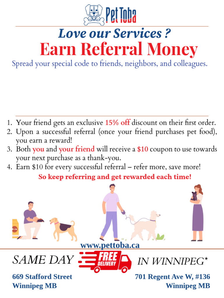 Earn $10 for Each Referral Reward | PDF