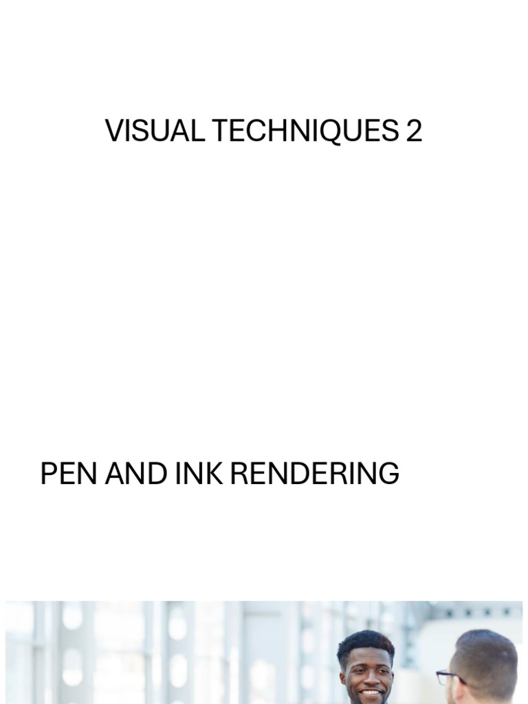 Pen and Ink Rendering Techniques | PDF