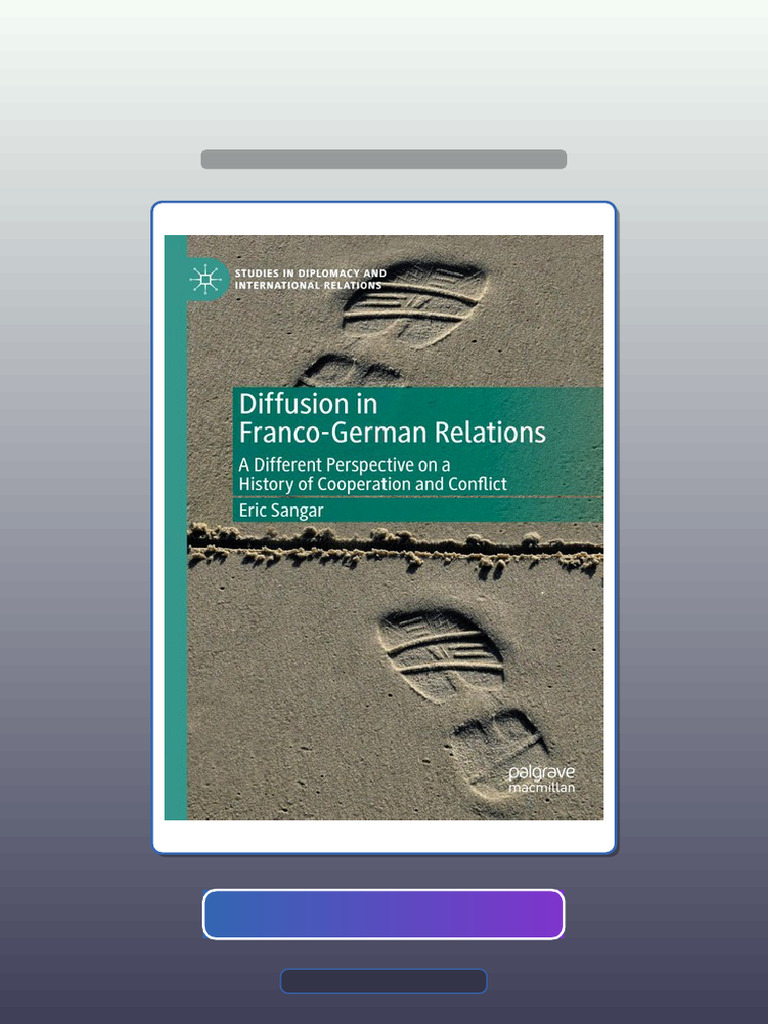 Complete Diffusion in FrancoGerman Relations Different Perspective on ...