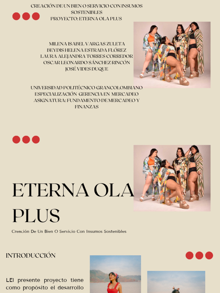 Presentacion Final Eterna Ola Plus Con Link Video | PDF ...