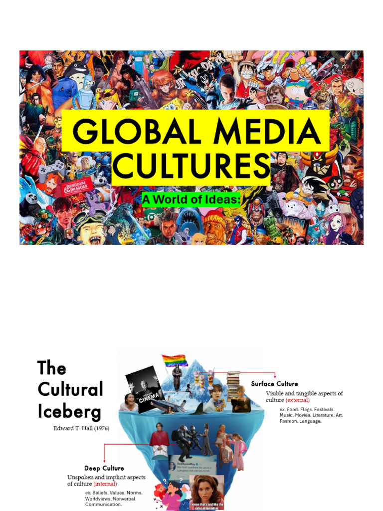 GE 3 - Global Media Cultures | PDF | Globalization | Social Psychology