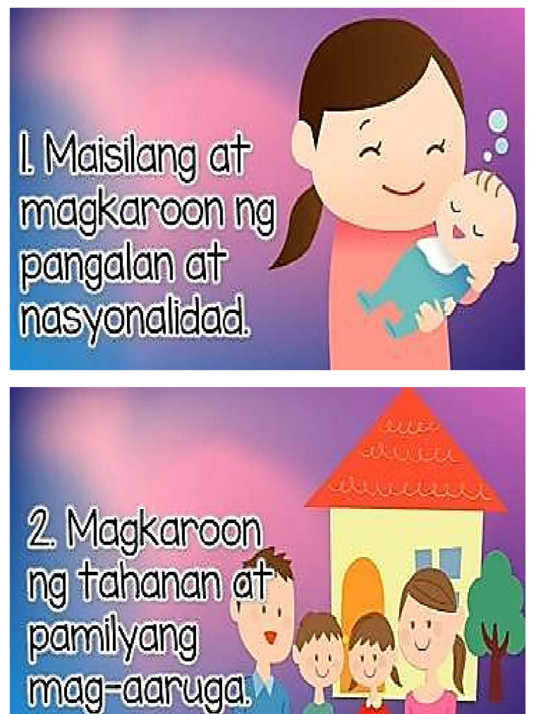 10 Karapatan NG Mga Bata | PDF