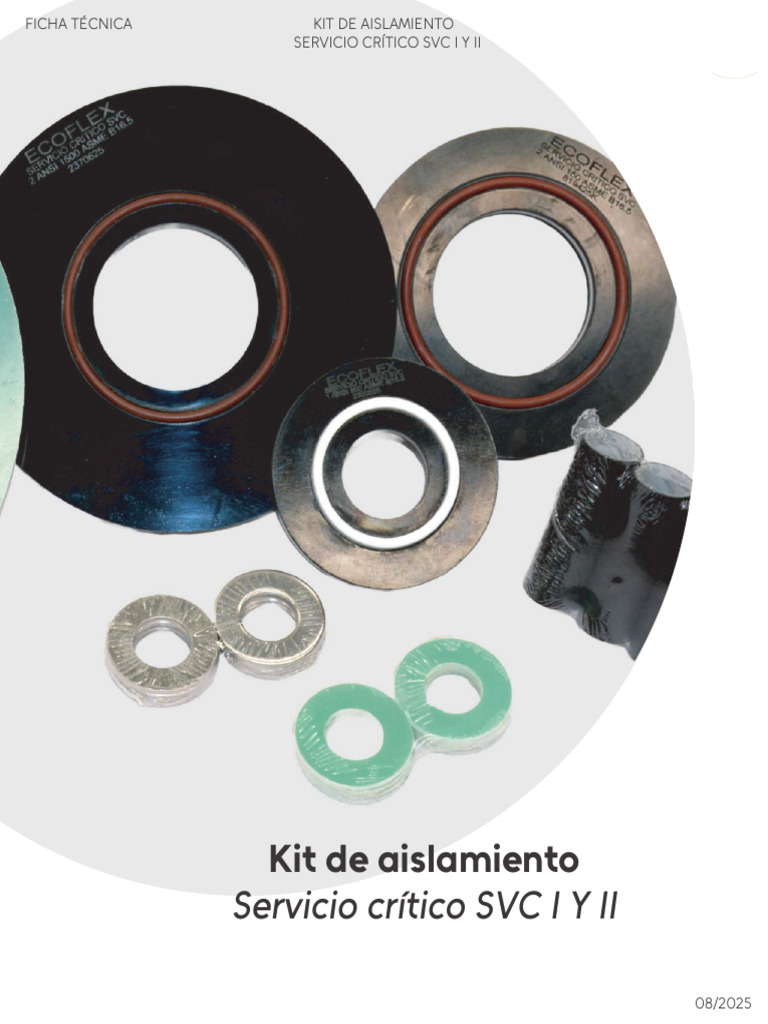 Kit de Aislamiento SVC I y II 2025 | PDF | Acero | Acero inoxidable