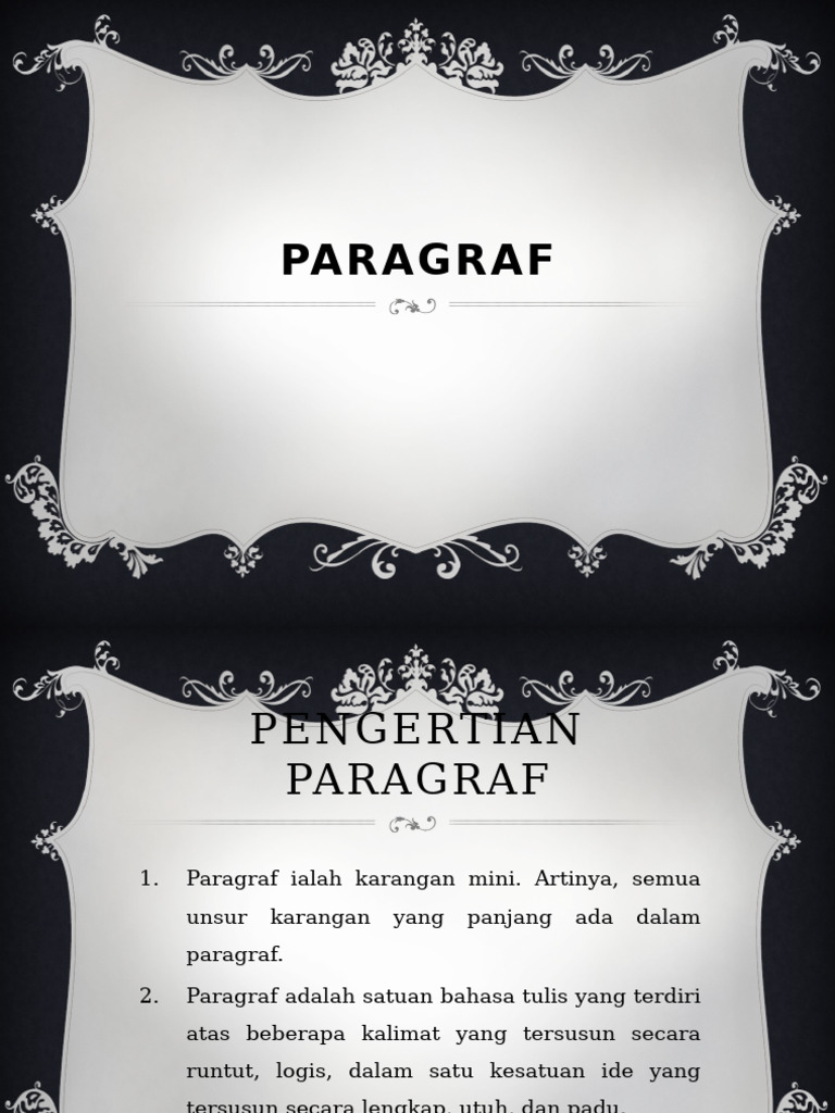 Mengenali apa itu paragraph | PDF