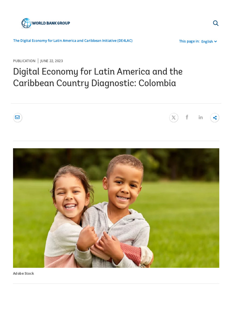 Digital Economy For Latin America and The Caribbean Country Diagnostic ...