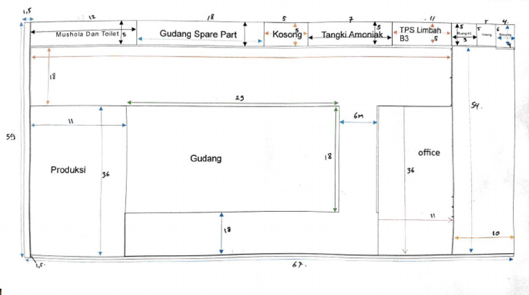 Layout Pabrik | PDF