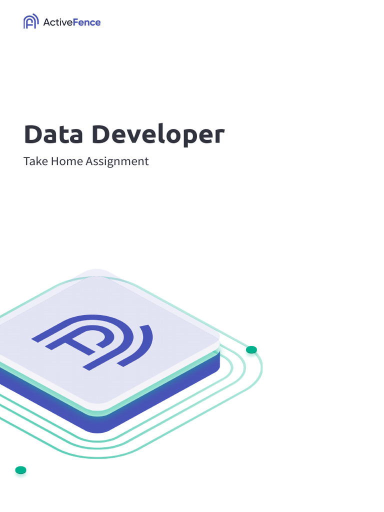 Take Home Assignment - Data Developer - Activefence | PDF | Metadata ...