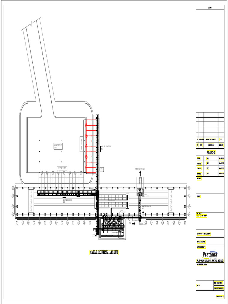Cable Routing Layout Rev.0 | PDF