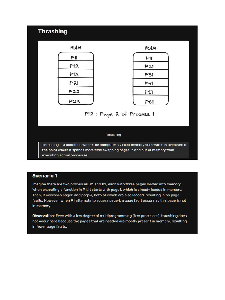 7 Thrashing | PDF