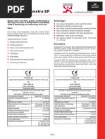 Conbextra EP65 Plus Epoxy Grout Guide | PDF | Epoxy | Strength Of Materials