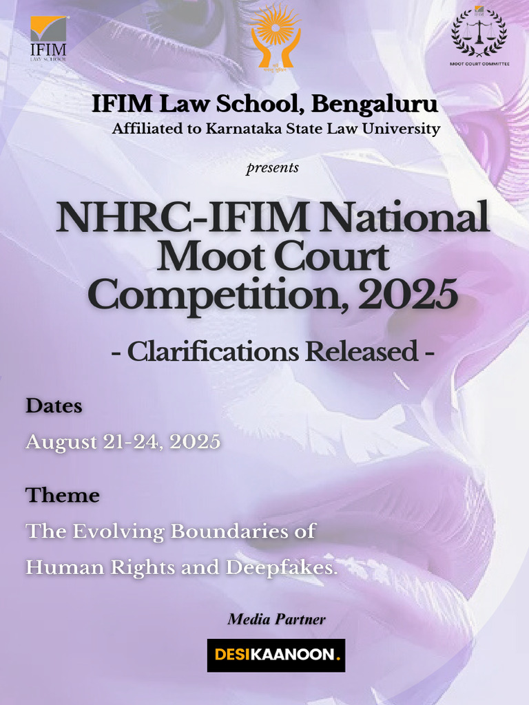 Clarifications Released - NHRC-IfIM, NMCC 2025 | PDF
