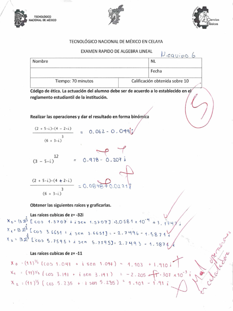 Examen Rapido 1er Parcial | PDF