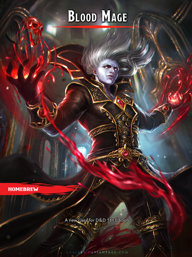 Blood Mage Class Overview | PDF