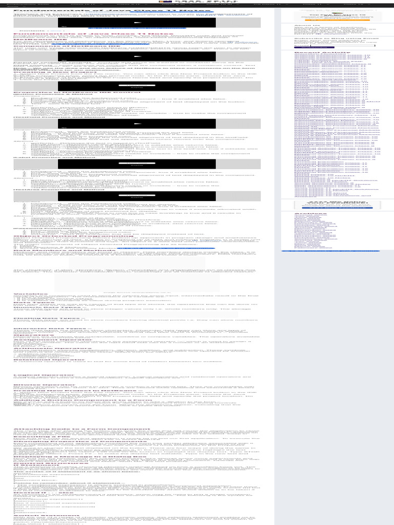 Fundamentals of Java Class 11 Notes CBSE Skill Education | PDF | Data ...