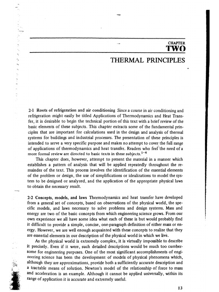 R & AC-2 - Thermal Principles - Self Study (Optional) | PDF