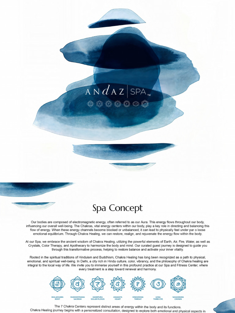 DELAZ Andaz Delhi Andaz Spa Menu | PDF