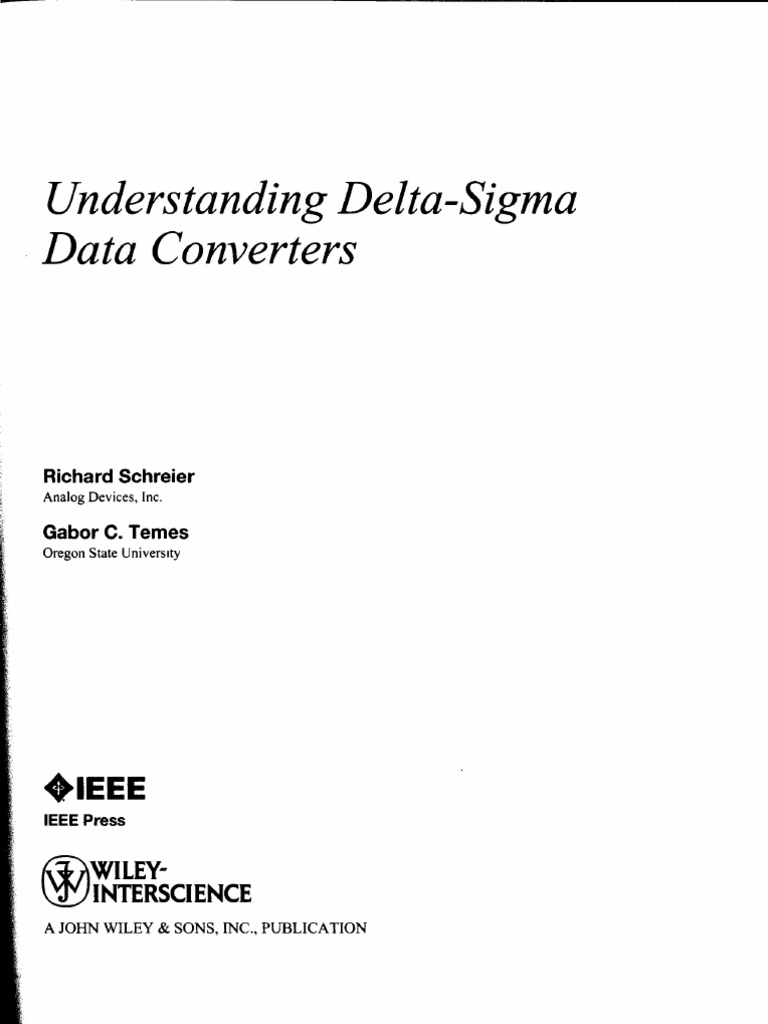 Understanding Delta-Sigma Data Converters: Oleee | PDF | Digital To ...