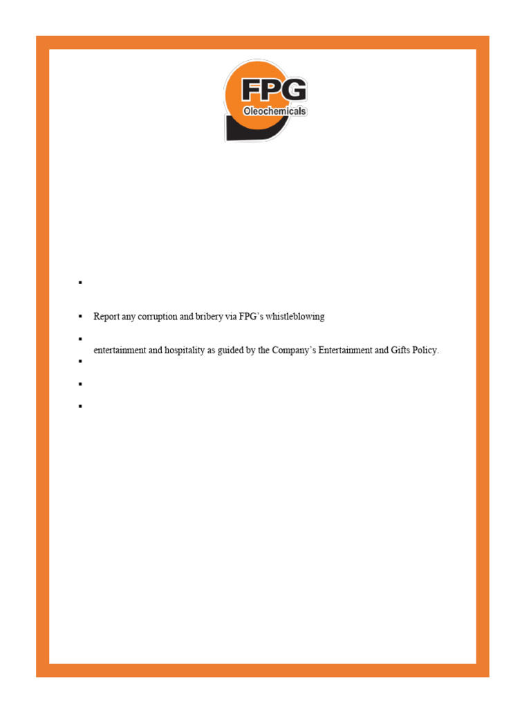 Anti-Bribery Policy Overview | PDF