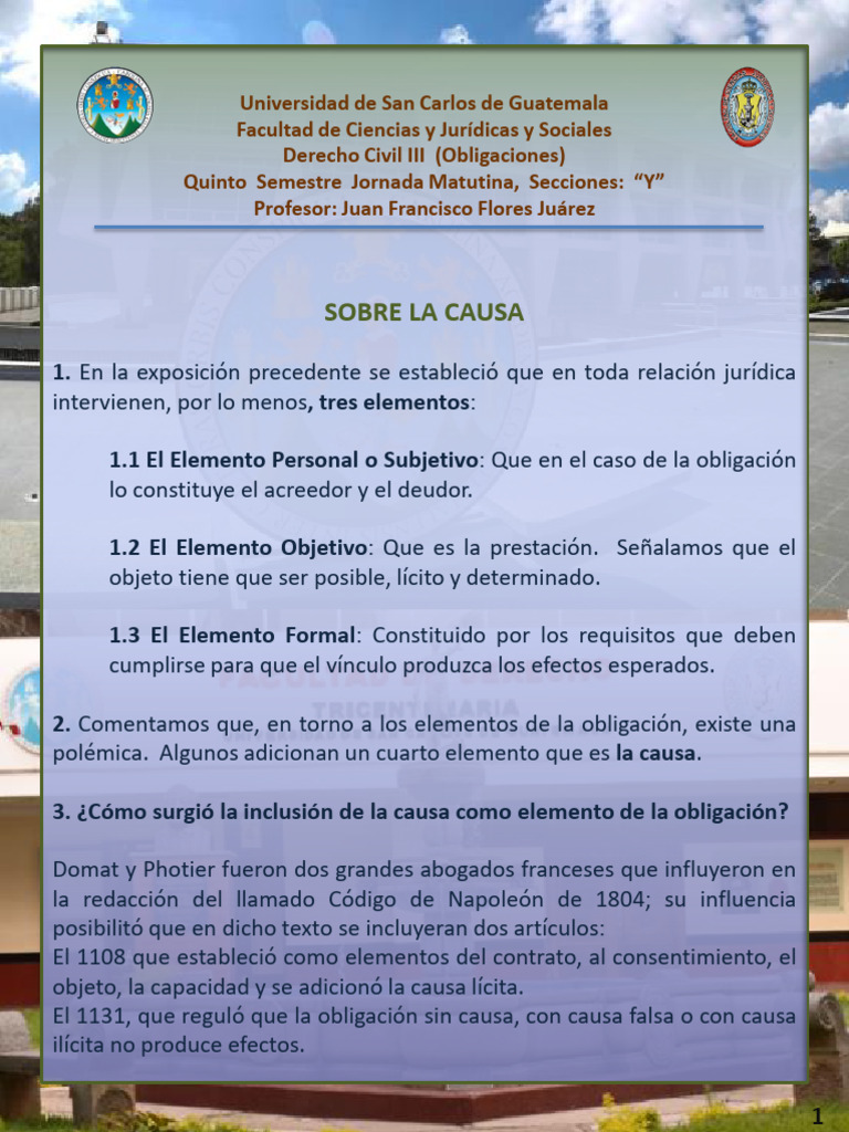 La Causa DCIII Clase No. 8 | PDF | Justicia | Crimen y violencia