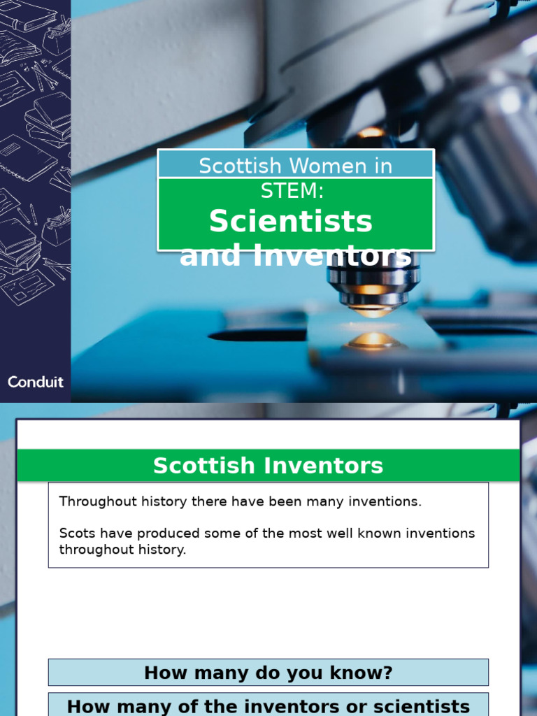 Scottish Women in STEM History | PDF | Science