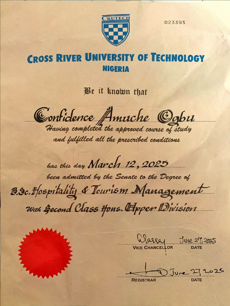 BSC Certificate. Compressed | PDF