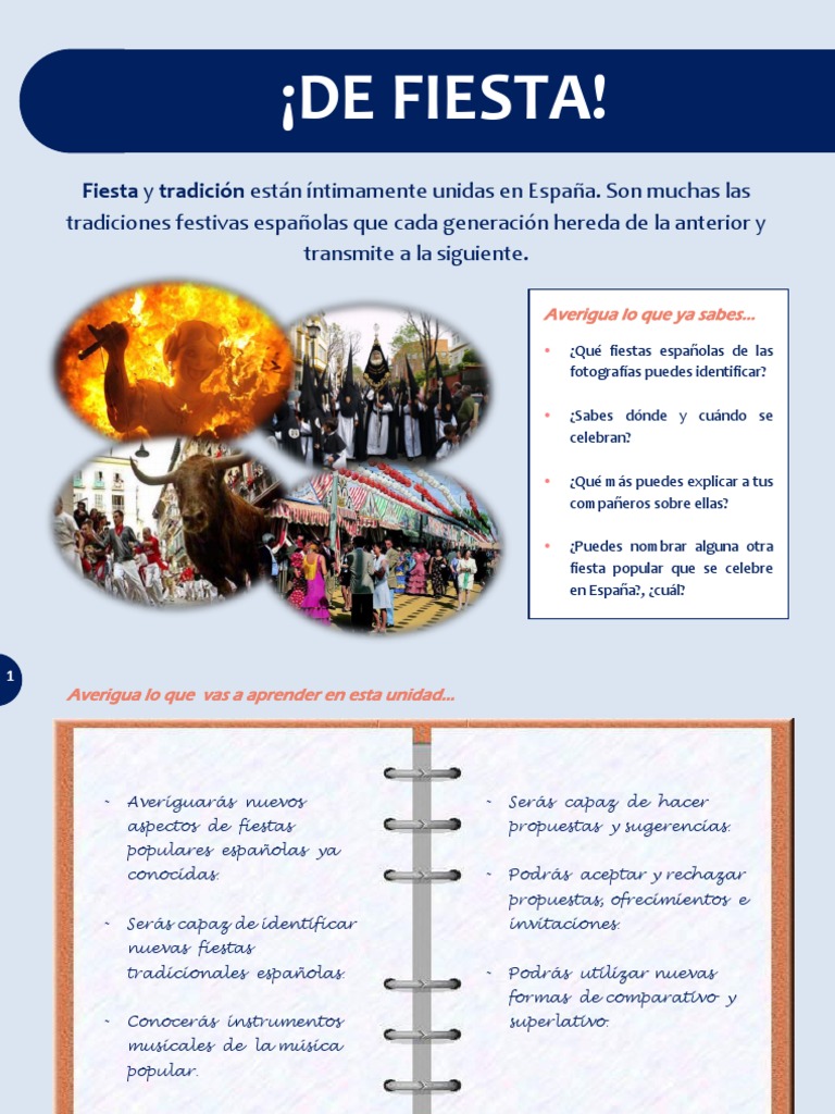 Fiestas Tradicionales de España: La Tomatina | PDF | Ocio