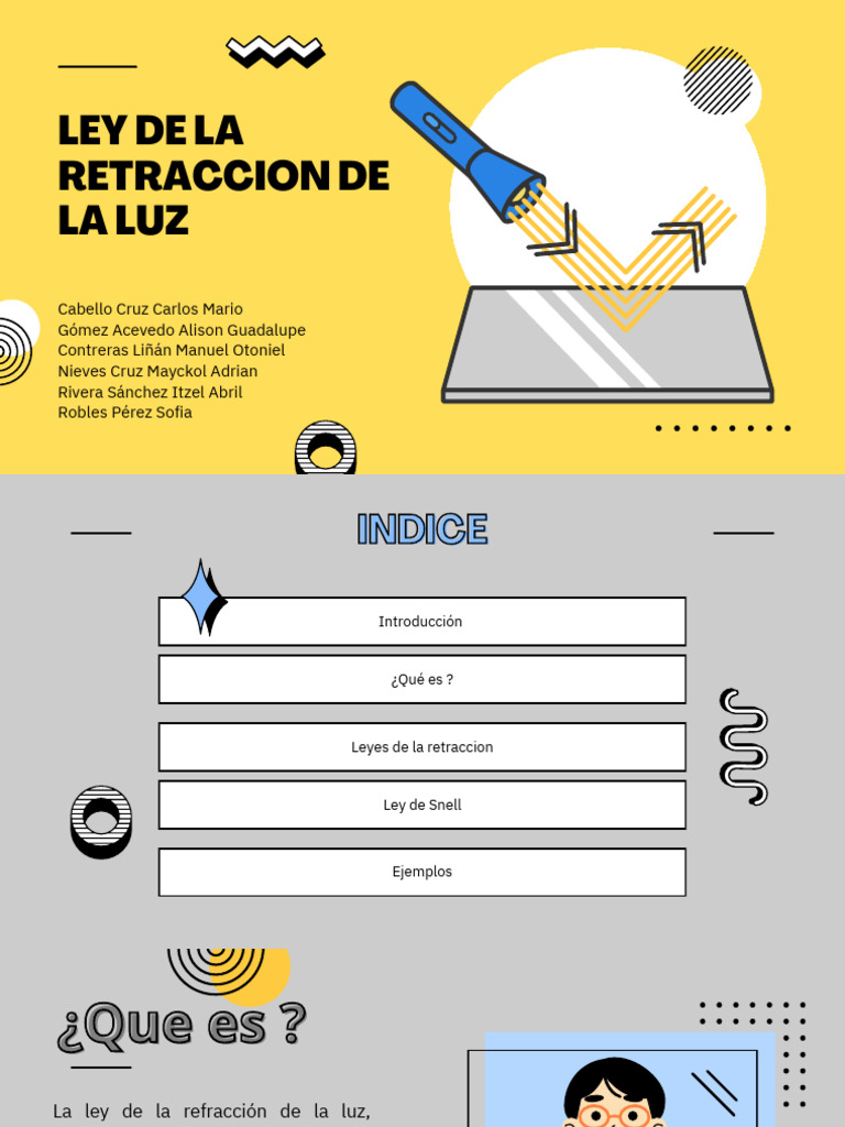 Refracción de La Luz | PDF | Refracción | Ligero