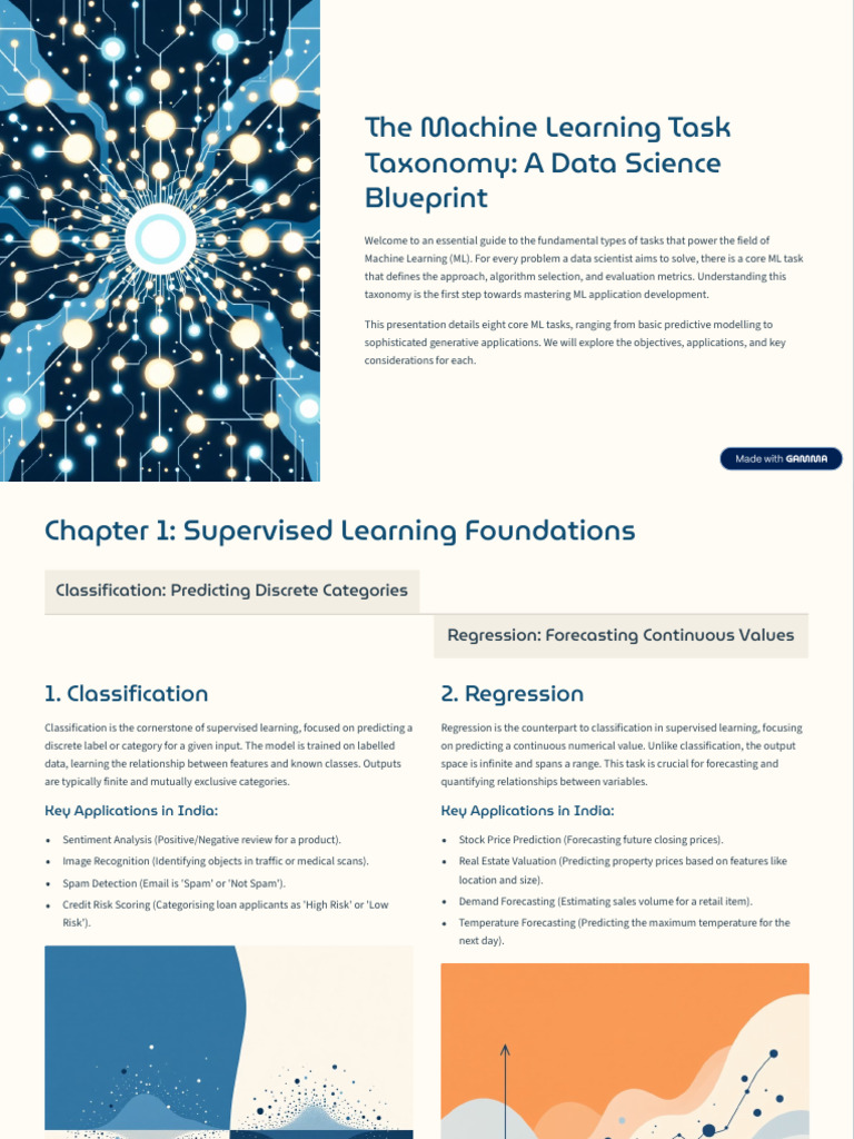 The Machine Learning Task Taxonomy A Data Science Blueprint | PDF | Machine Learning | Cluster ...