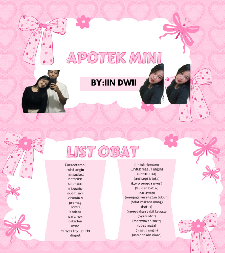 Daftar Obat di Apotek Mini | PDF