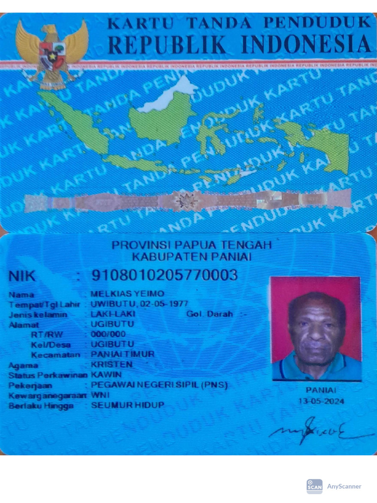 KTP Melkias Yeimo | PDF