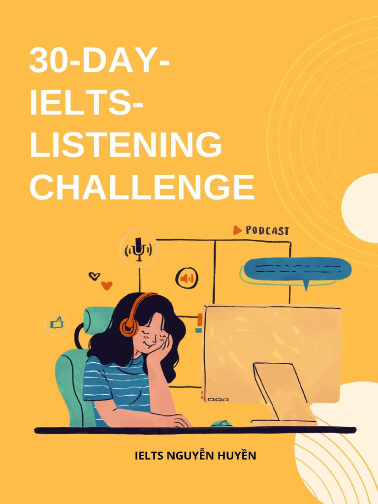 30-Day IELTS Listening Challenge | PDF