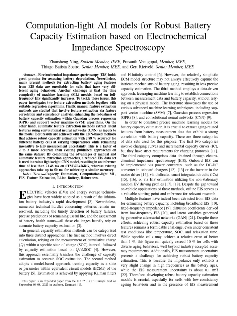 Ning, 2024-Computation-Light - AI - Models - For - RobustBattery - Capacity - Estimation - Based ...