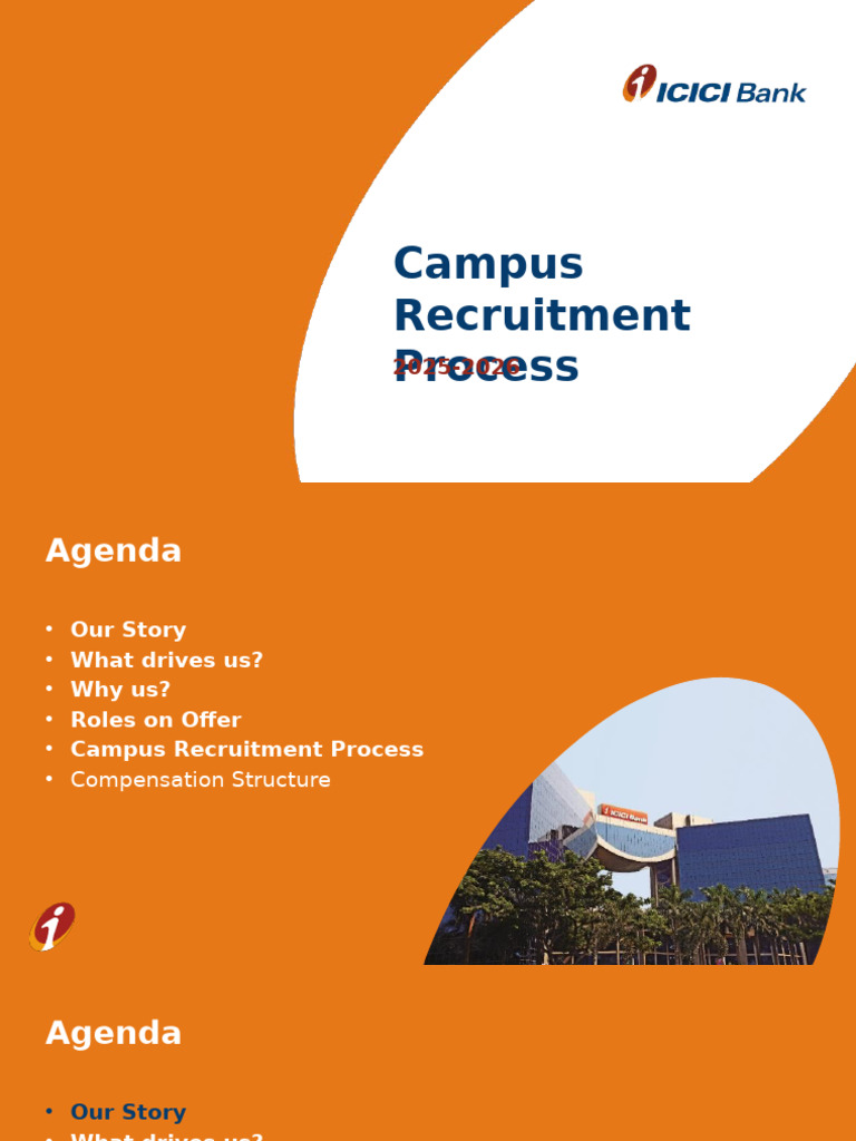 ICICI Campus Recruitment 2025-2026 Guide | PDF | Recruitment | Business