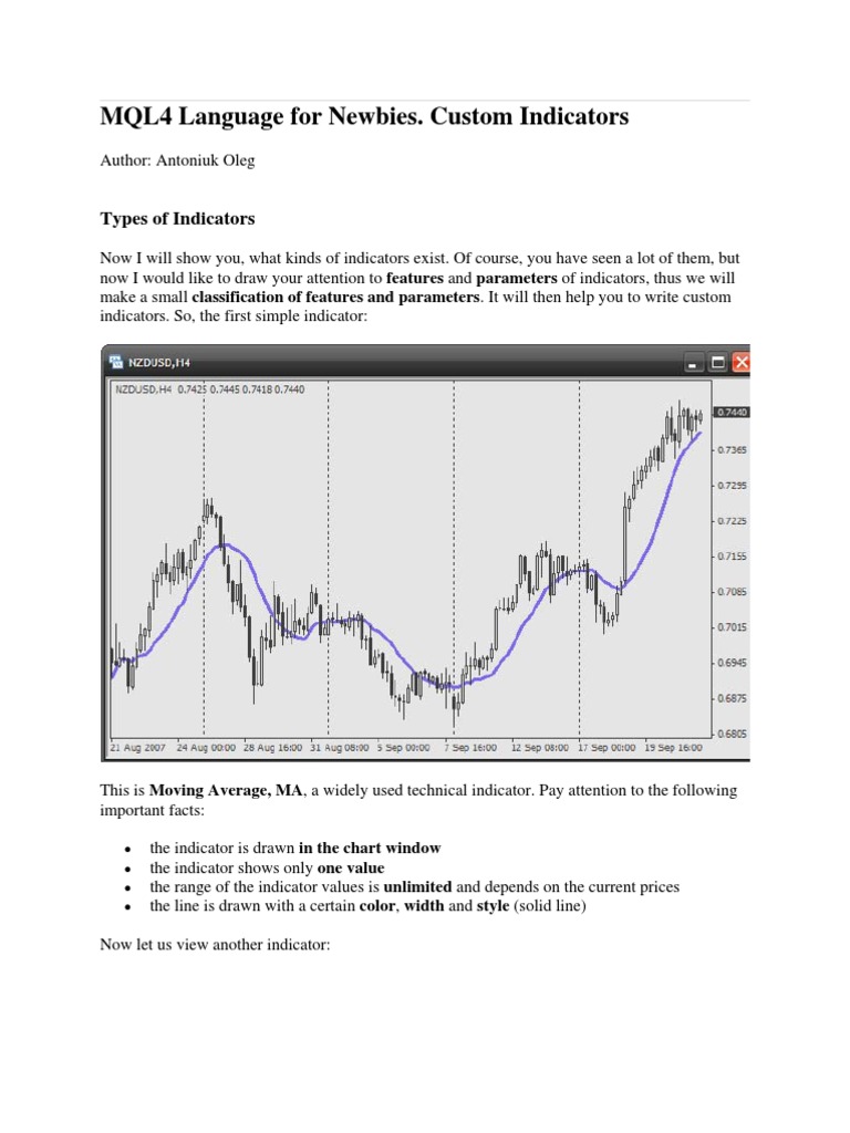 MQL4 Language For Newbies | PDF | Parameter (Computer Programming) | Subroutine