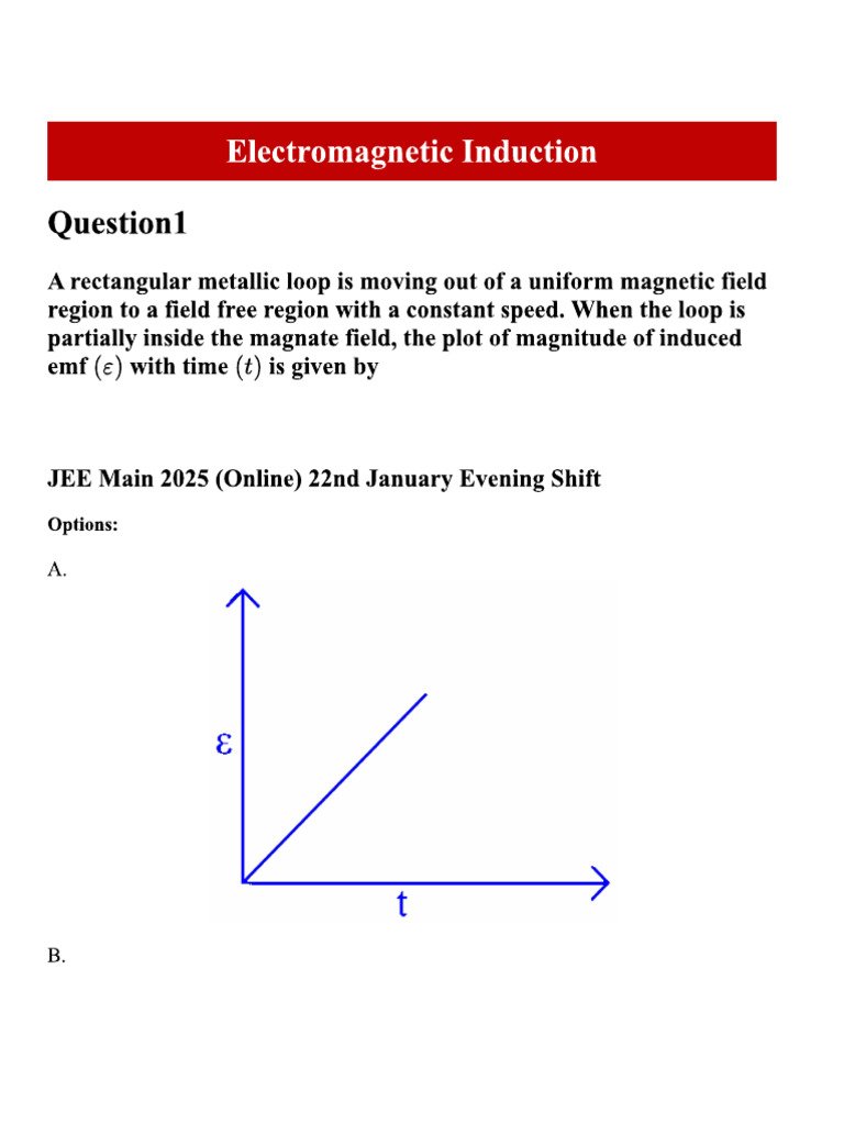 EM Induction | PDF