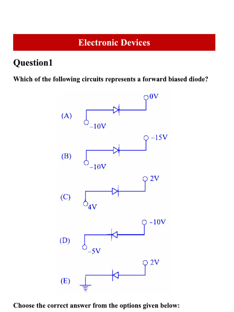Electronic Devices | PDF