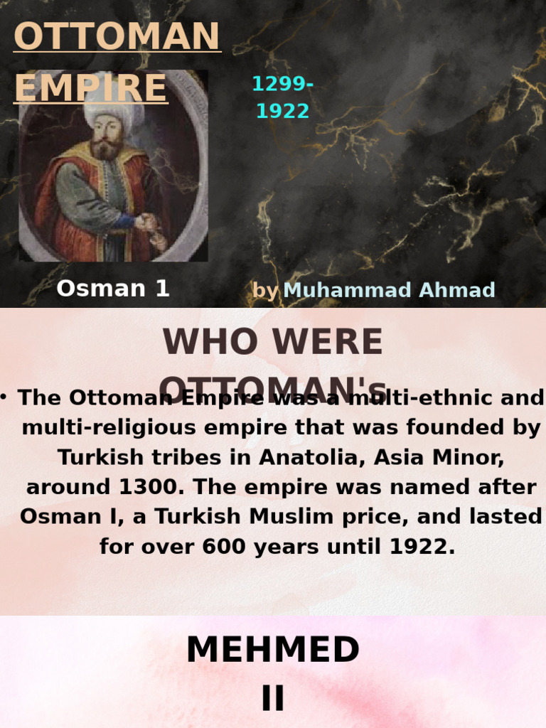 Overview of the Ottoman Empire History | PDF