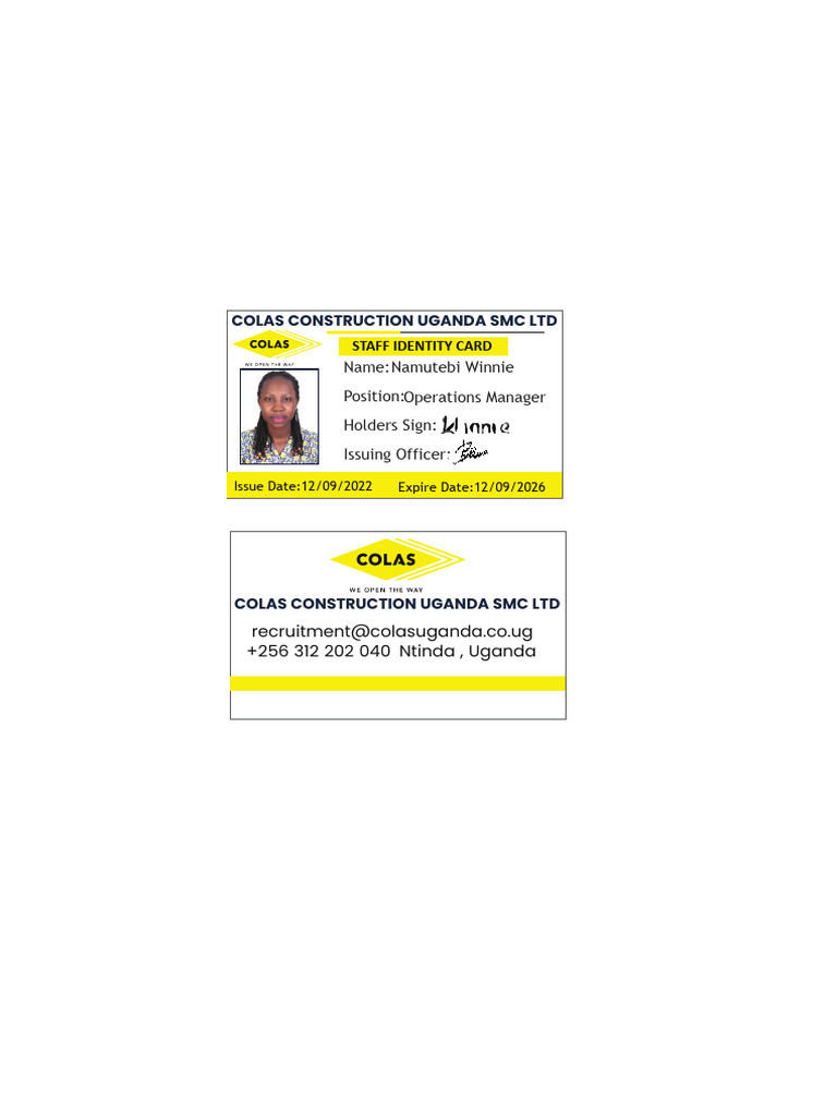 Id Card | PDF