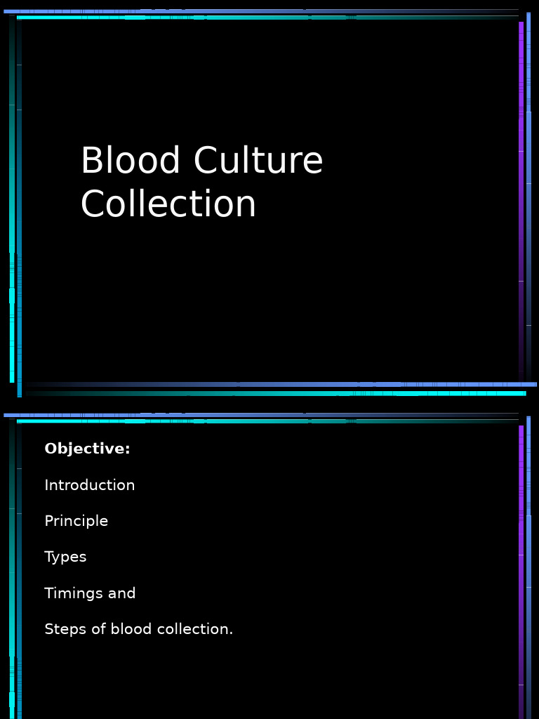 Blood Culture Collection Guidelines | PDF | Medical Specialties | Medicine